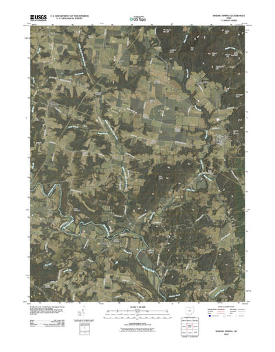 Sinking Spring, OH (2010, 24000-Scale) Map by United States Geological ...