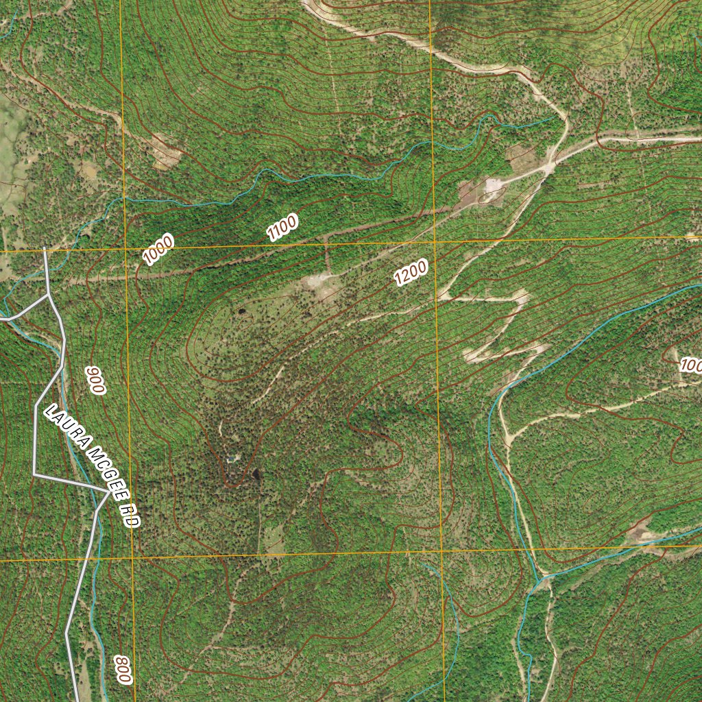Baker Mountain, OK (2010, 24000-Scale) Map by United States Geological ...