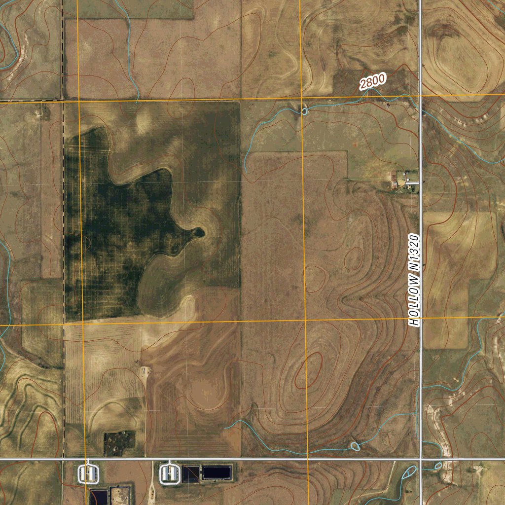 Balko SW, OK (2010, 24000-Scale) Map by United States Geological Survey ...