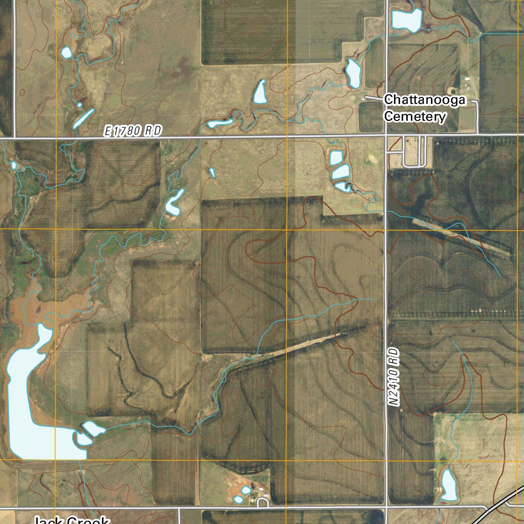 Chattanooga, OK (2010, 24000-Scale) Map by United States Geological ...