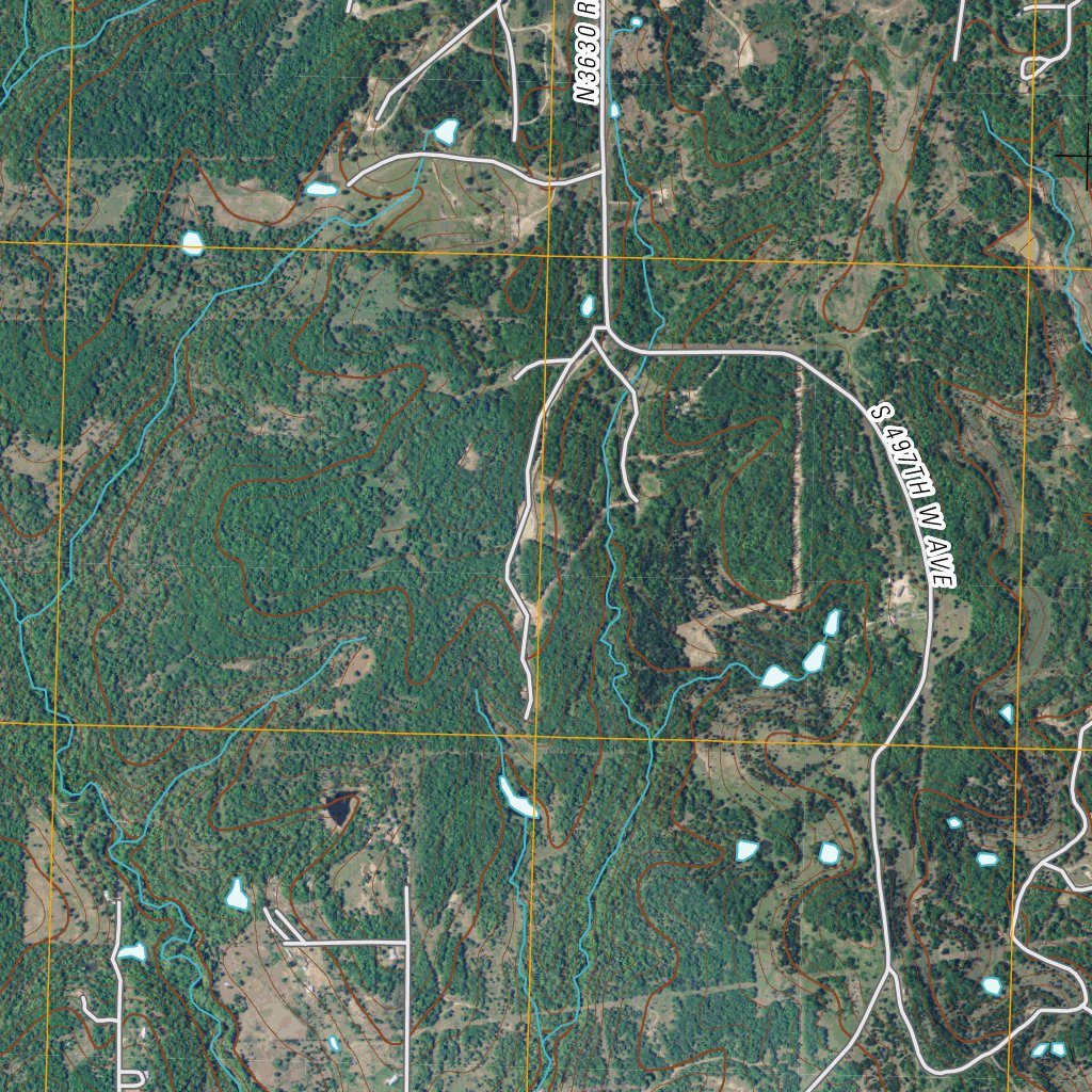 Jennings, OK (2010, 24000-Scale) Map by United States Geological Survey ...