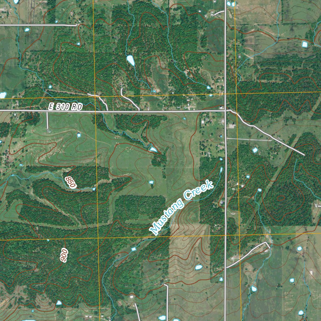 Ketchum, OK (2010, 24000-Scale) Map by United States Geological Survey ...