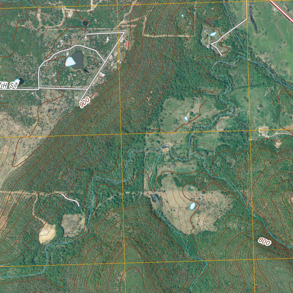 Leonard, OK (2010, 24000-Scale) Map by United States Geological Survey ...