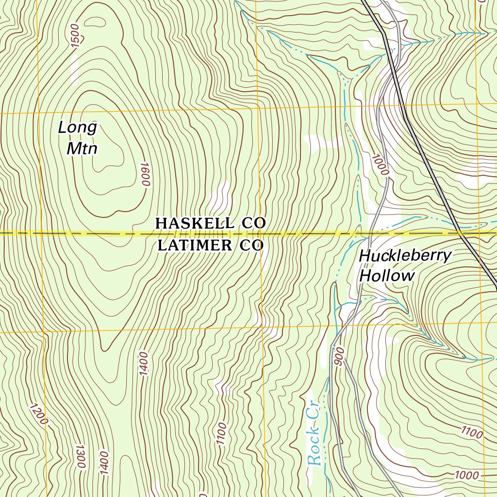 Lequire, OK (2012, 24000-Scale) Map by United States Geological Survey ...