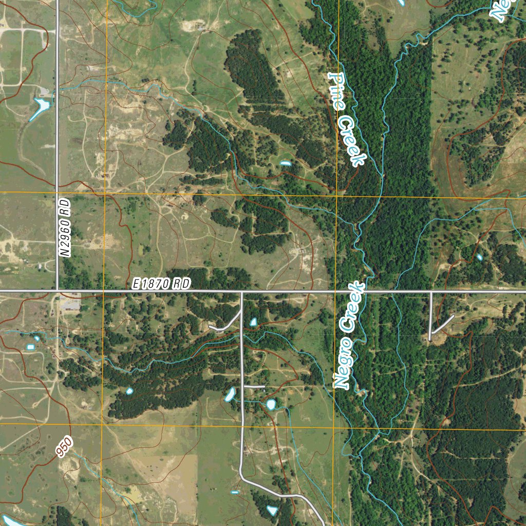 Loco, OK (2009, 24000-Scale) Map by United States Geological Survey ...