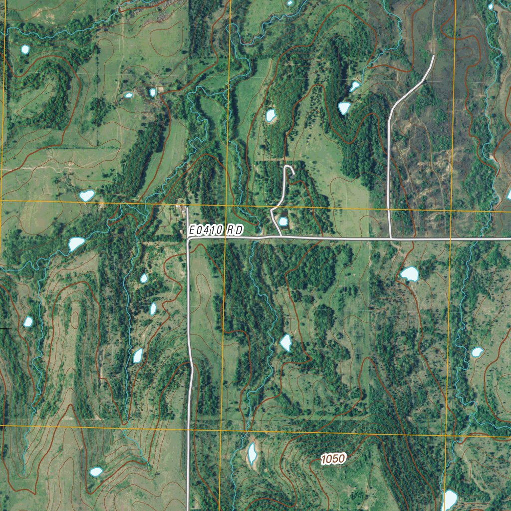 Masham, OK (2009, 24000-Scale) Map by United States Geological Survey ...