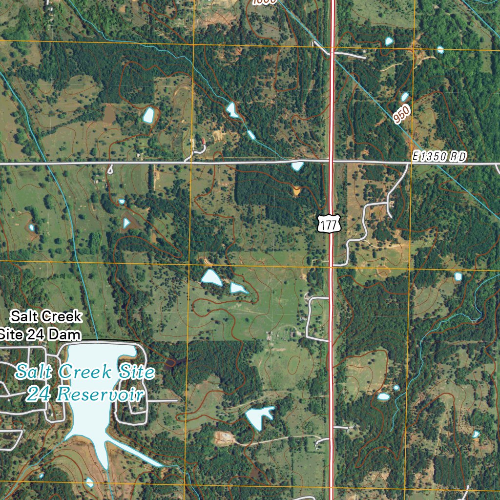 Pearson, OK (2010, 24000-Scale) Map by United States Geological Survey ...