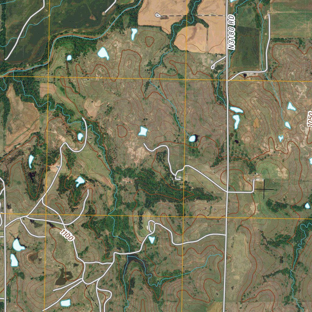 Perry, OK (2009, 24000-Scale) Map by United States Geological Survey ...