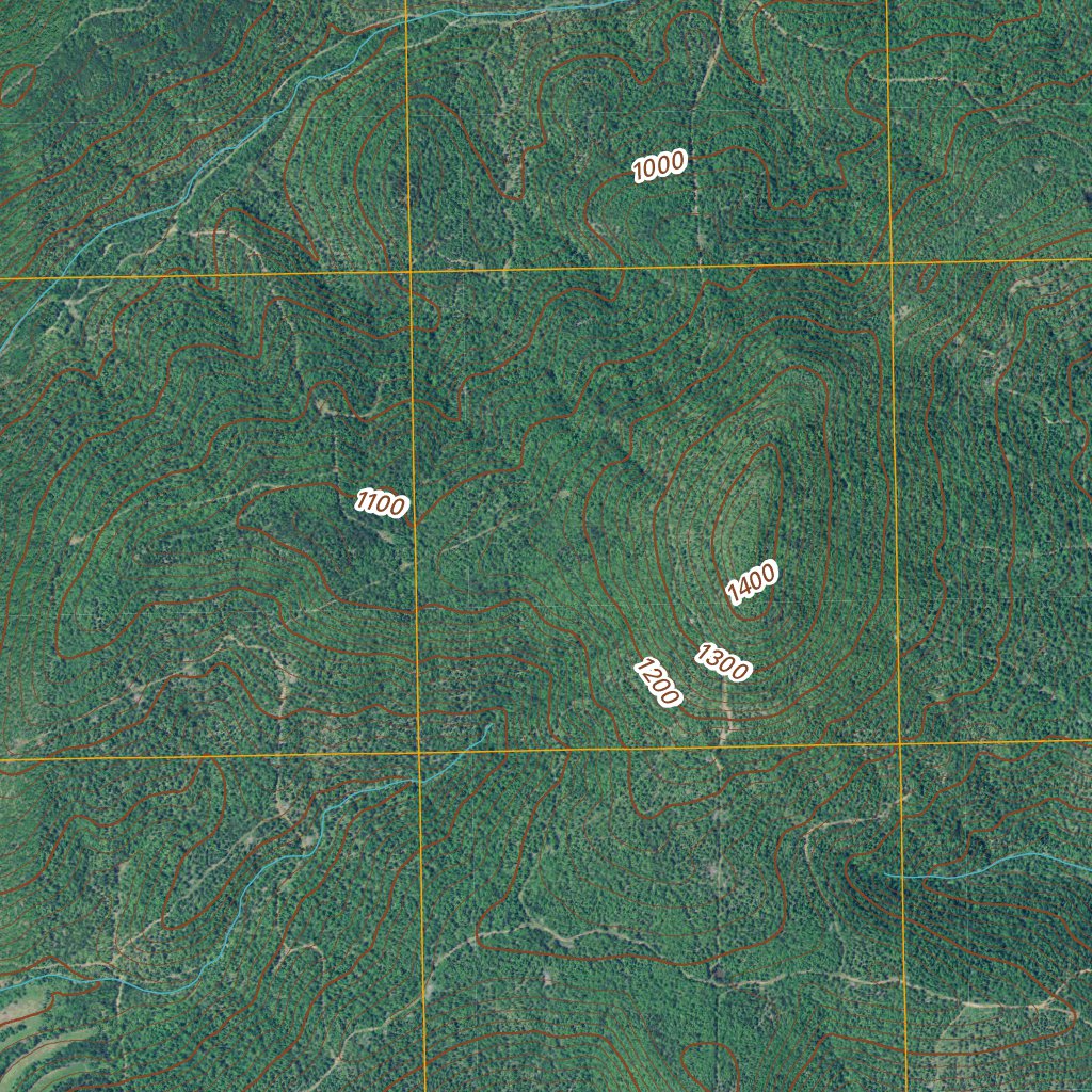 Potato Peaks, OK (2010, 24000-Scale) Map by United States Geological ...