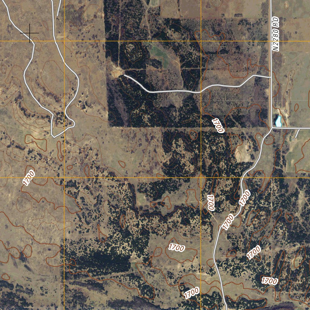 Seiling, OK (2010, 24000-Scale) Map by United States Geological Survey ...