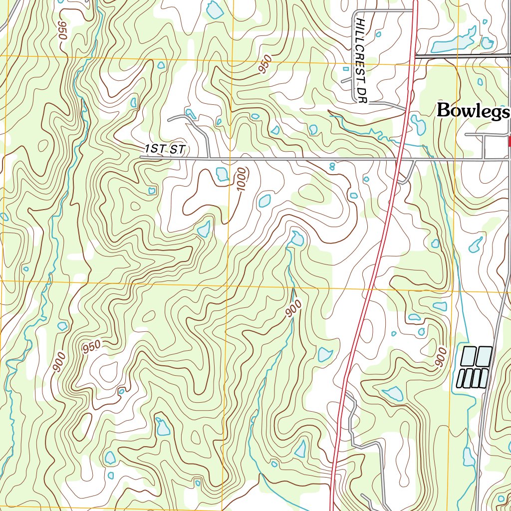Seminole, OK (2012, 24000-Scale) Map by United States Geological Survey ...