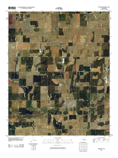 Sentinel, OK (2010, 24000-Scale) Map by United States Geological Survey ...