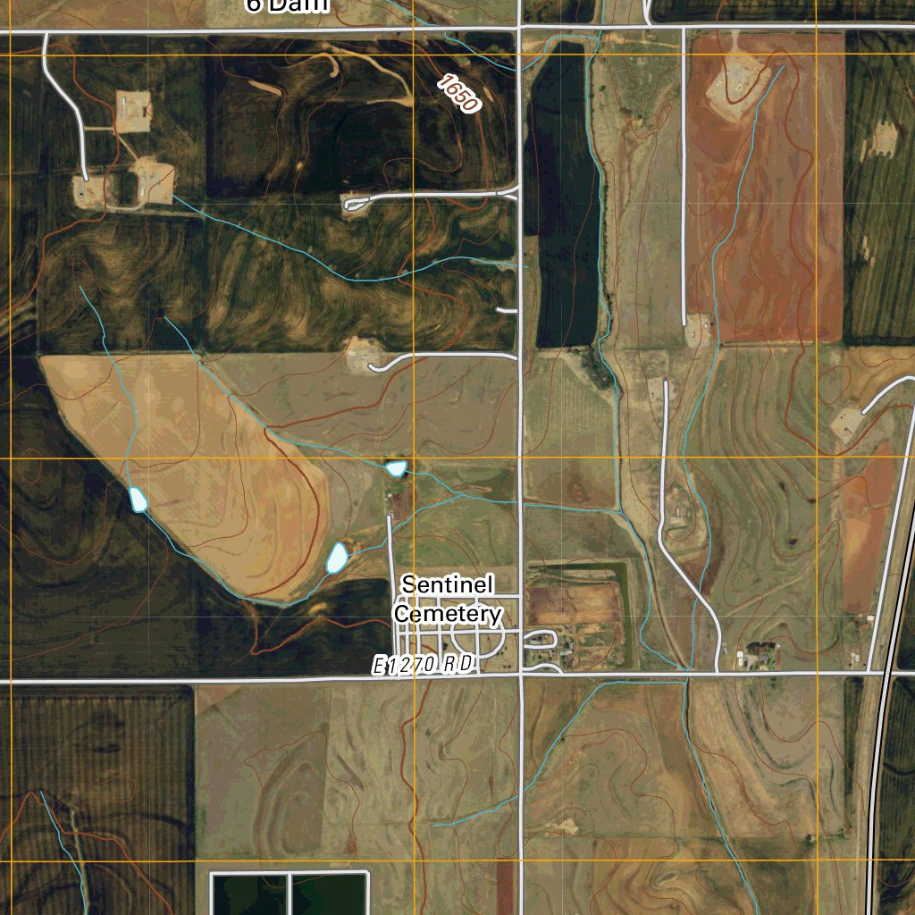 Sentinel, OK (2010, 24000-Scale) Map by United States Geological Survey ...