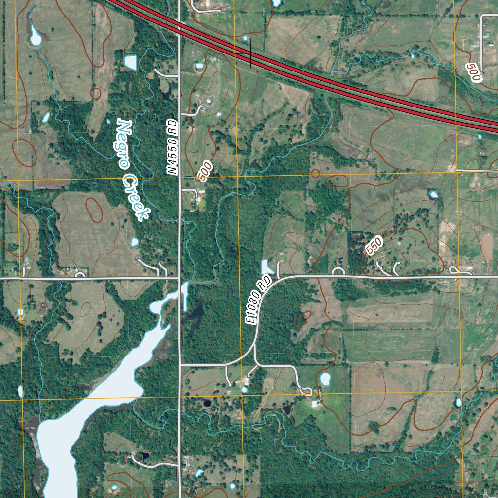 Vian, OK (2010, 24000-Scale) Map by United States Geological Survey ...