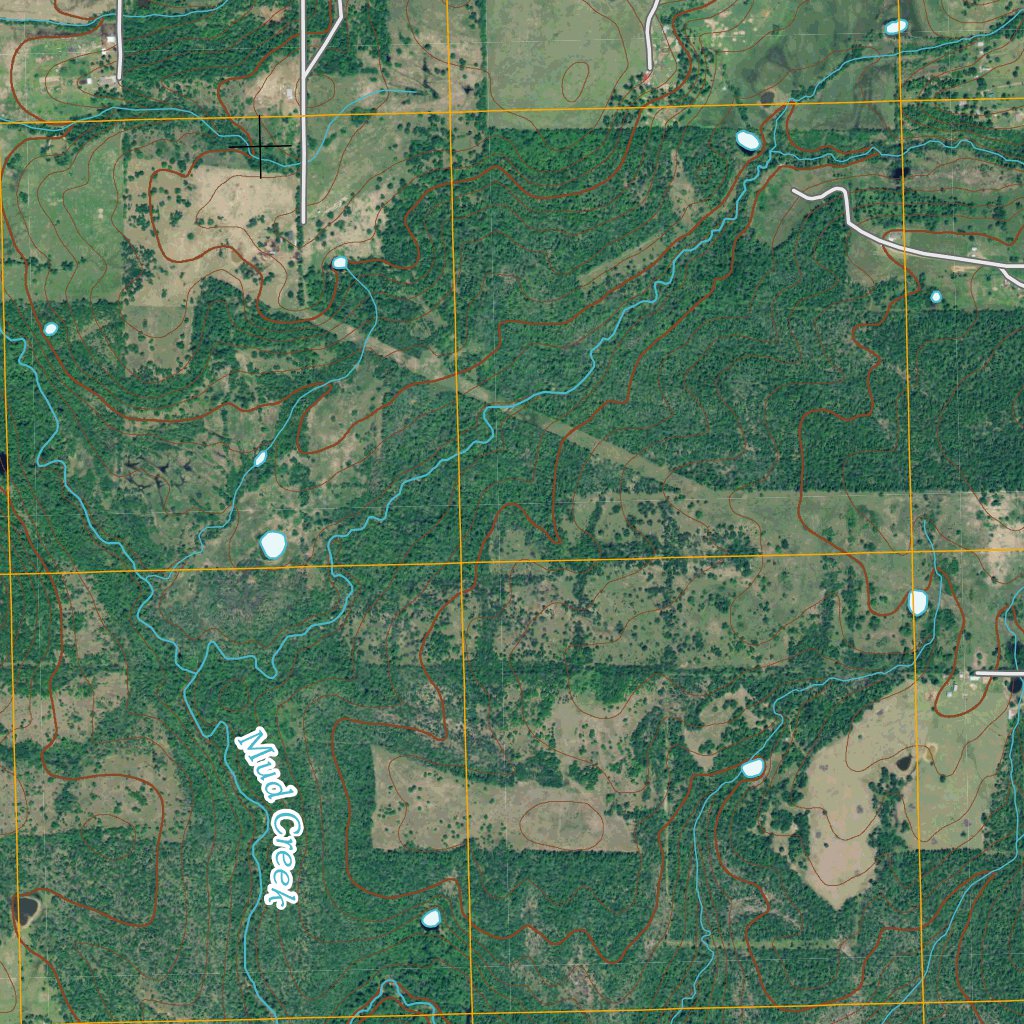 Warner NW, OK (2010, 24000-Scale) Map by United States Geological ...