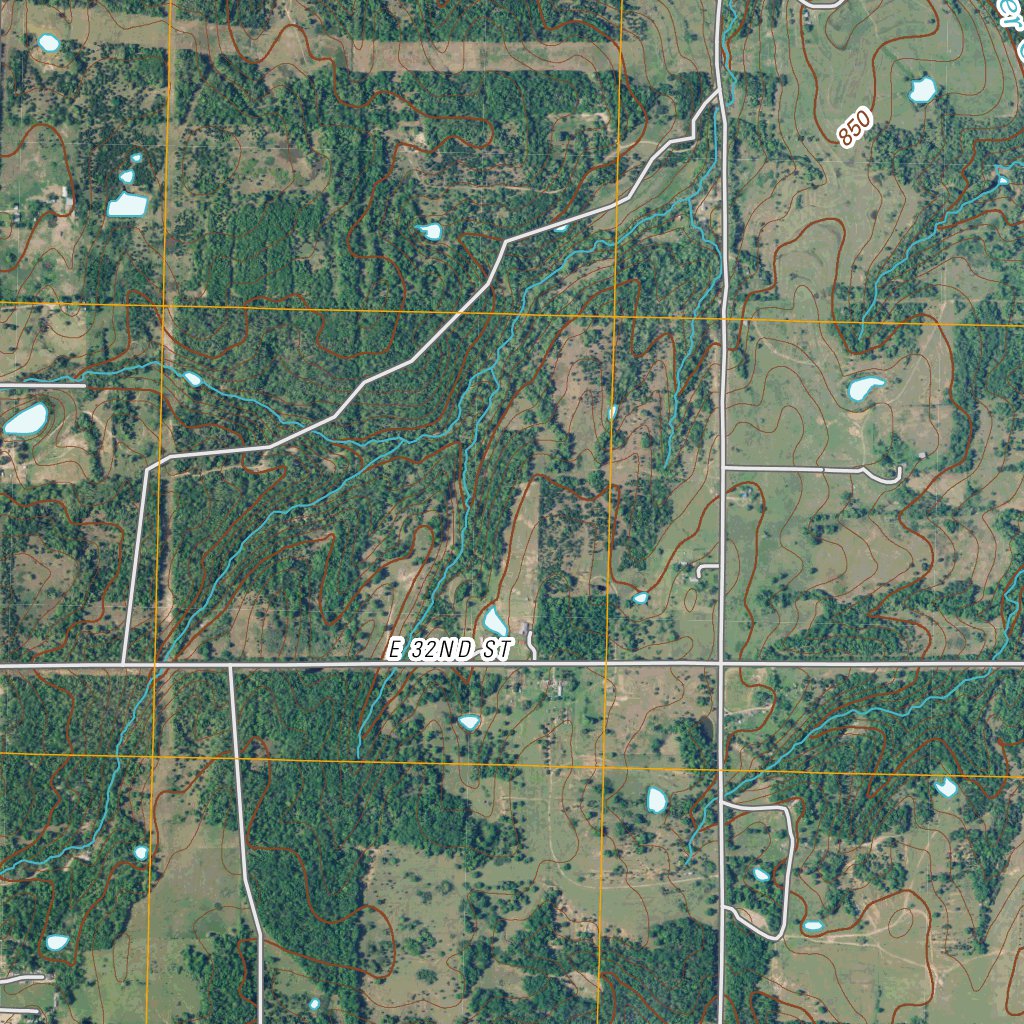 Yale, OK (2010, 24000-Scale) Map by United States Geological Survey ...