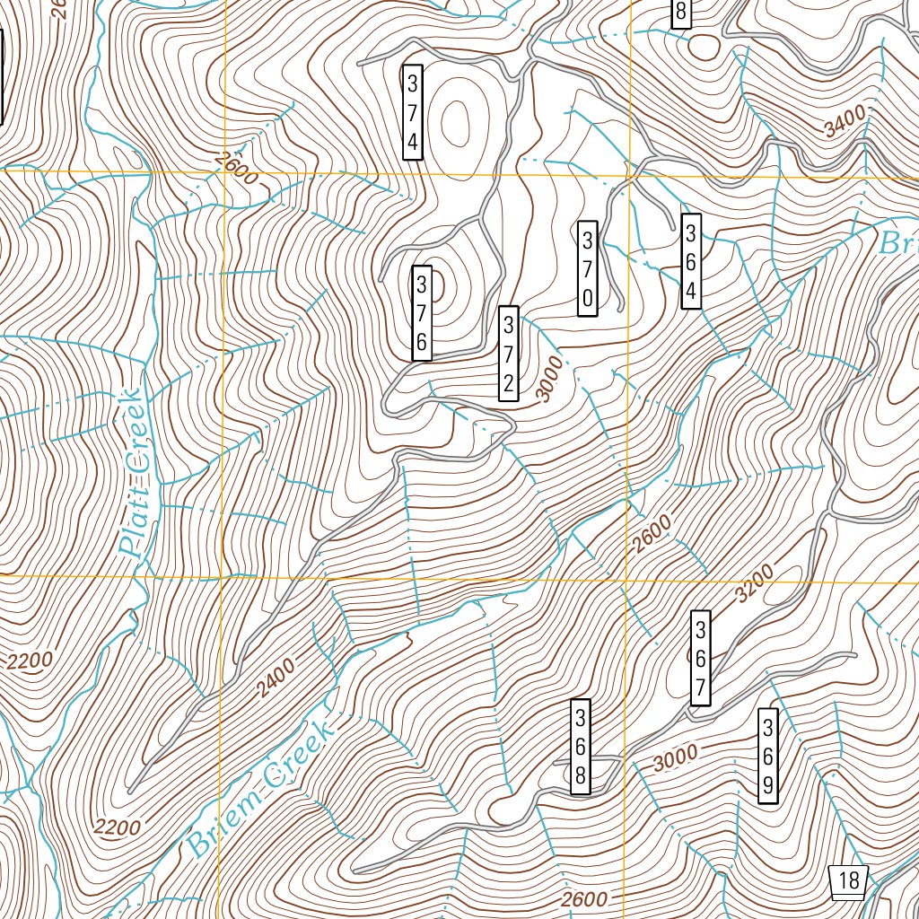 Harvey Mountain, OR (2011, 24000-Scale) Map by United States Geological ...