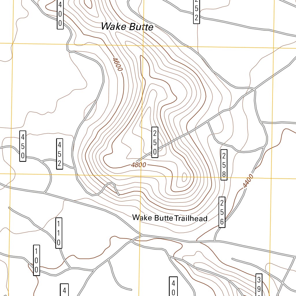 Pistol Butte, OR (2011, 24000-Scale) Map by United States Geological ...