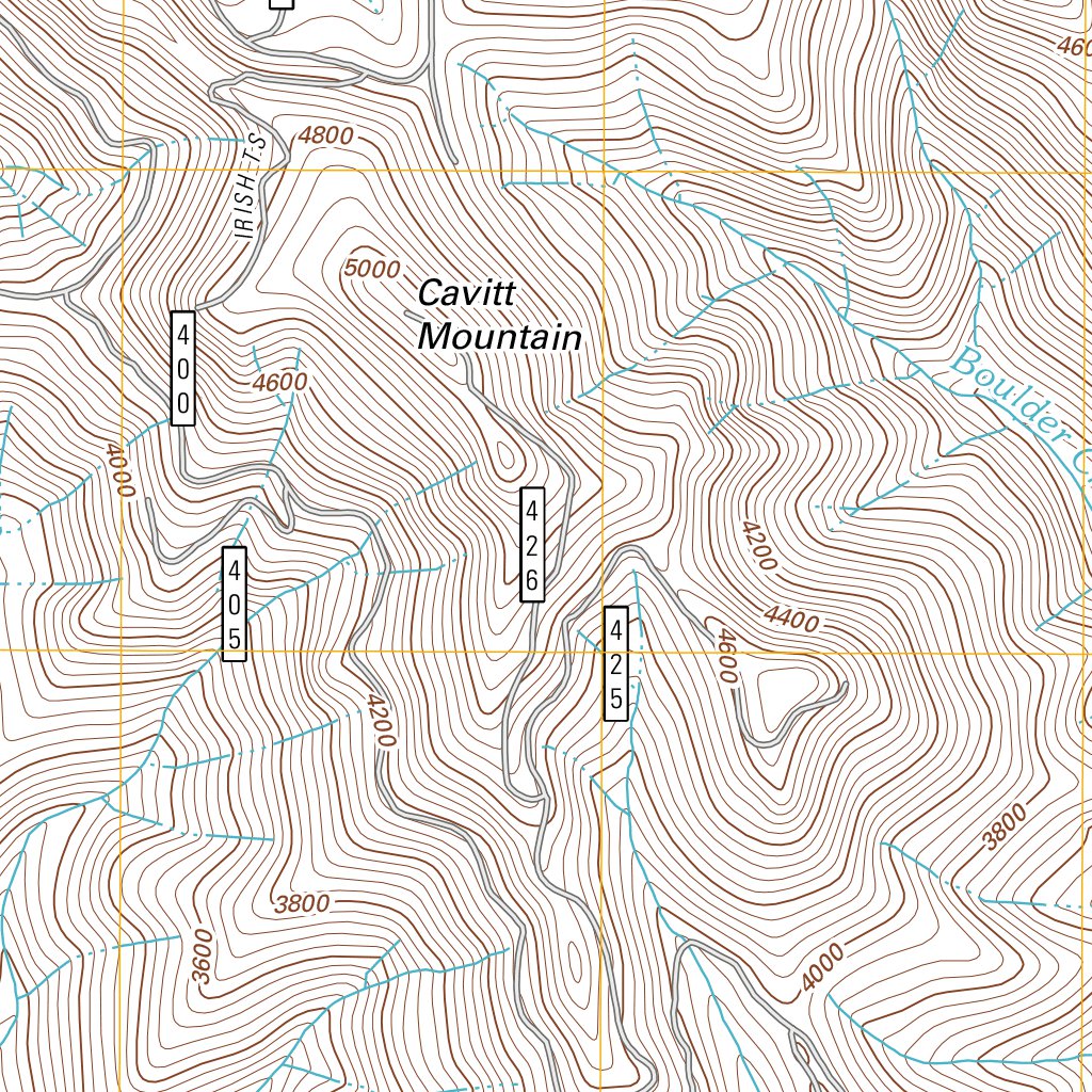 Quartz Mountain, OR (2011, 24000-Scale) Map by United States Geological ...