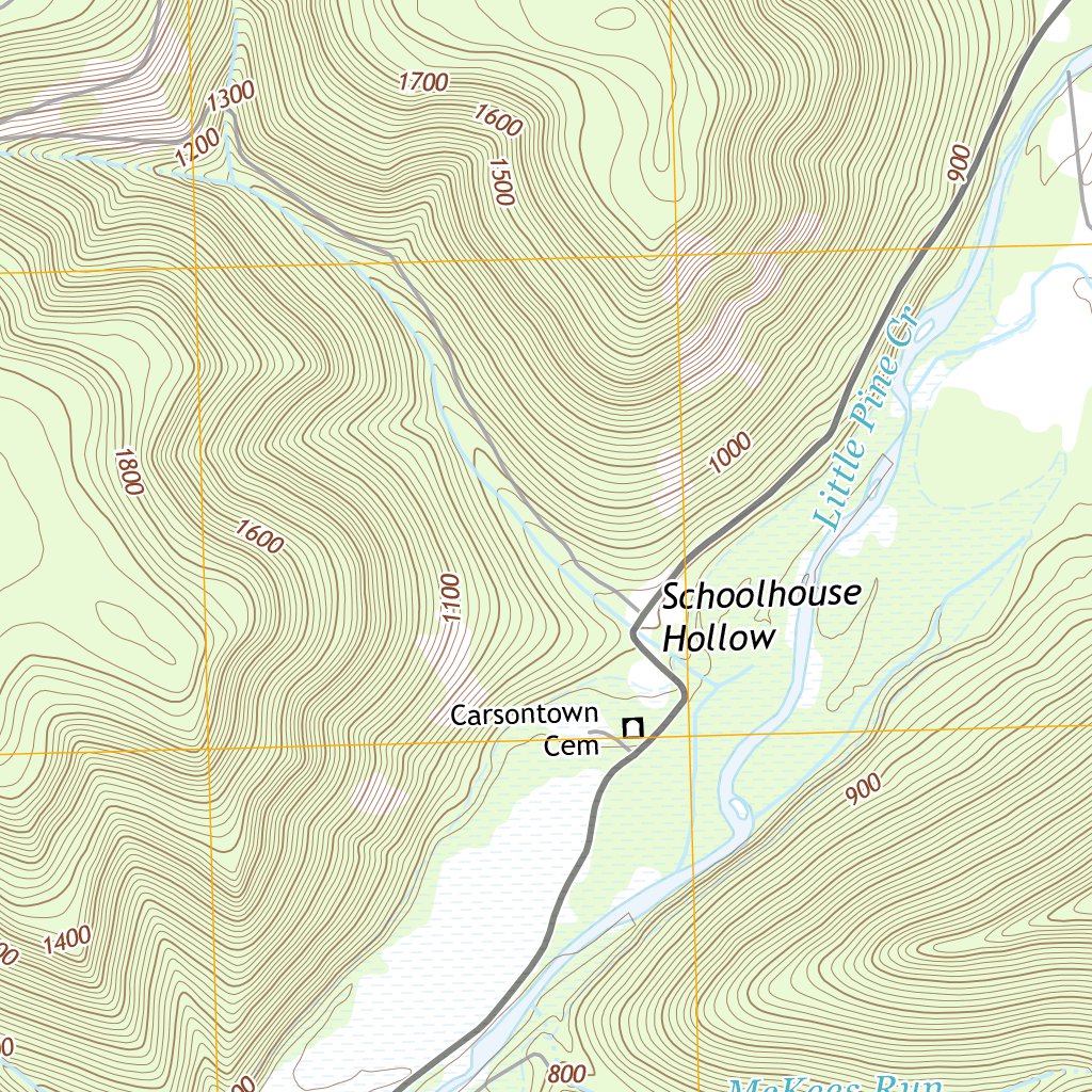 English Center, PA (2013, 24000-Scale) Map by United States Geological ...