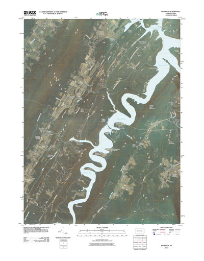 Entriken, PA (2010, 24000-Scale) Map by United States Geological Survey ...
