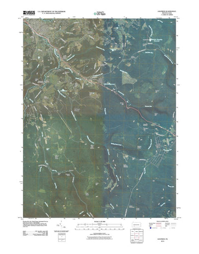 Ligonier, PA (2010, 24000-Scale) Map by United States Geological Survey ...