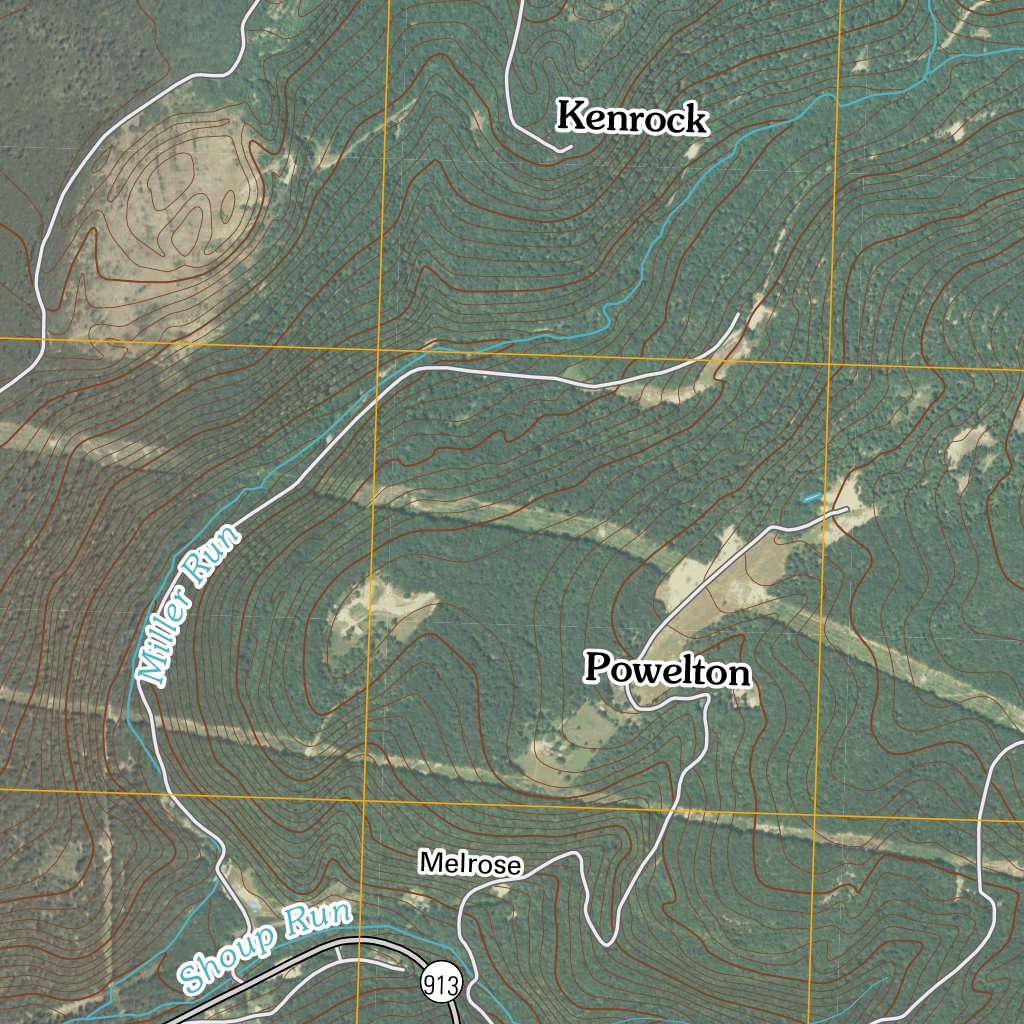 Saxton, PA (2010, 24000-Scale) Map by United States Geological Survey ...