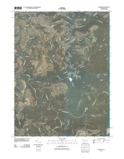 Windber, PA (2010, 24000-Scale) Map by United States Geological Survey ...