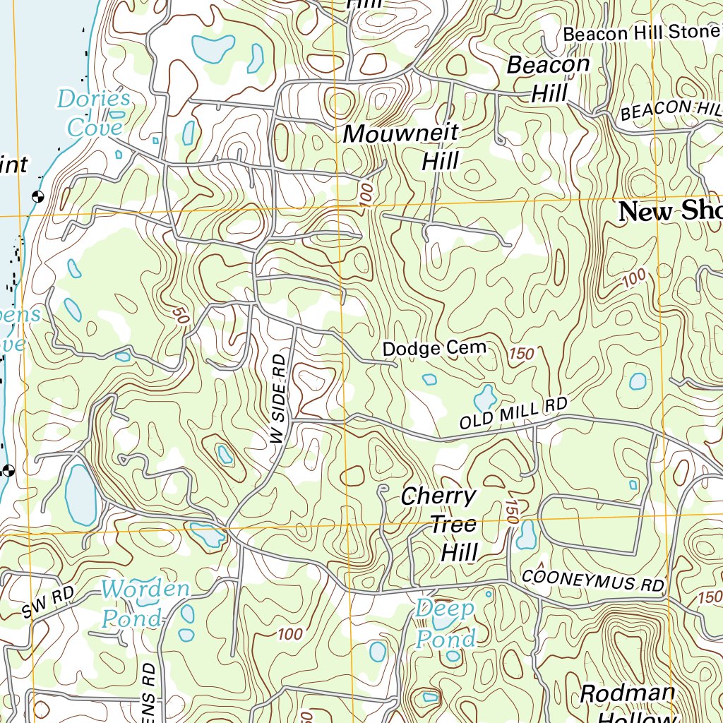 Block Island, RI (2012, 24000-Scale) Map by United States Geological ...