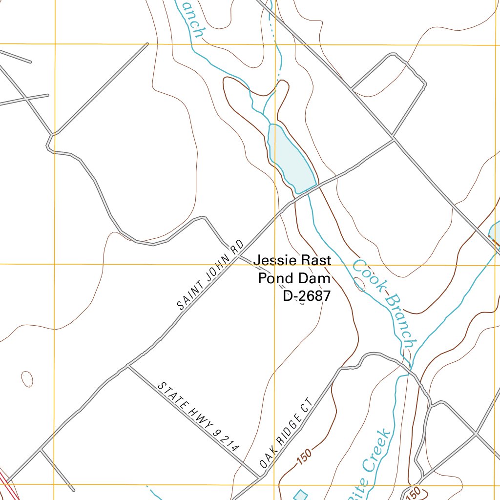 Cameron, SC (2011, 24000-Scale) Map by United States Geological Survey ...