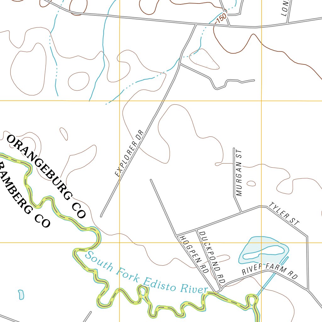 Midway, SC (2011, 24000-Scale) Map by United States Geological Survey ...