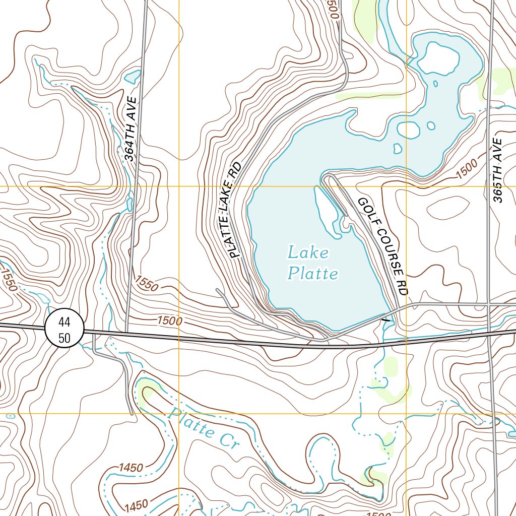 Lake George, SD (2012, 24000-Scale) Map by United States Geological ...