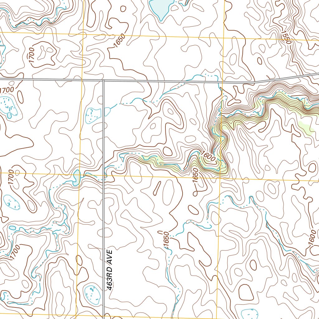 Marvin, SD (2012, 24000-Scale) Map by United States Geological Survey ...