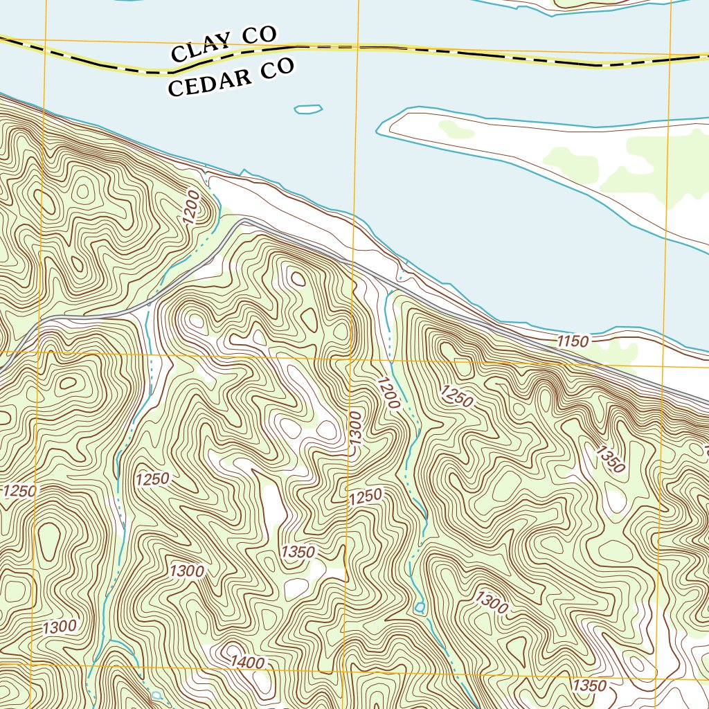 Meckling, SD-NE (2012, 24000-Scale) Map by United States Geological ...