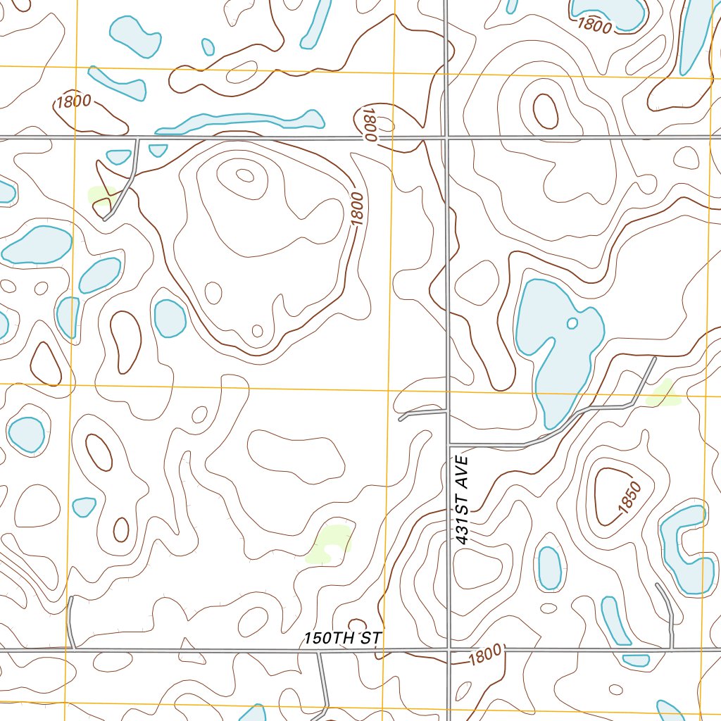 Swan Lake, SD (2012, 24000-Scale) Map by United States Geological ...