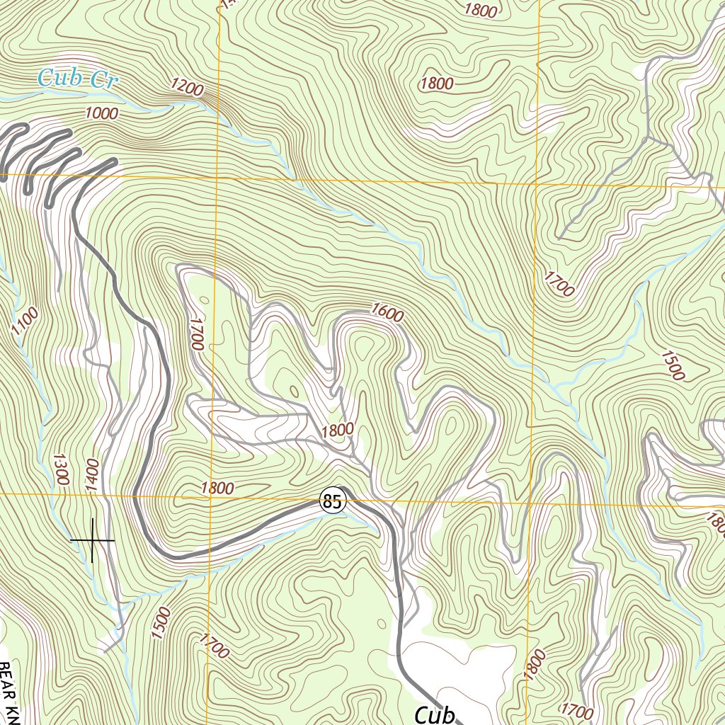 Crawford, TN (2013, 24000-Scale) Map by United States Geological Survey ...