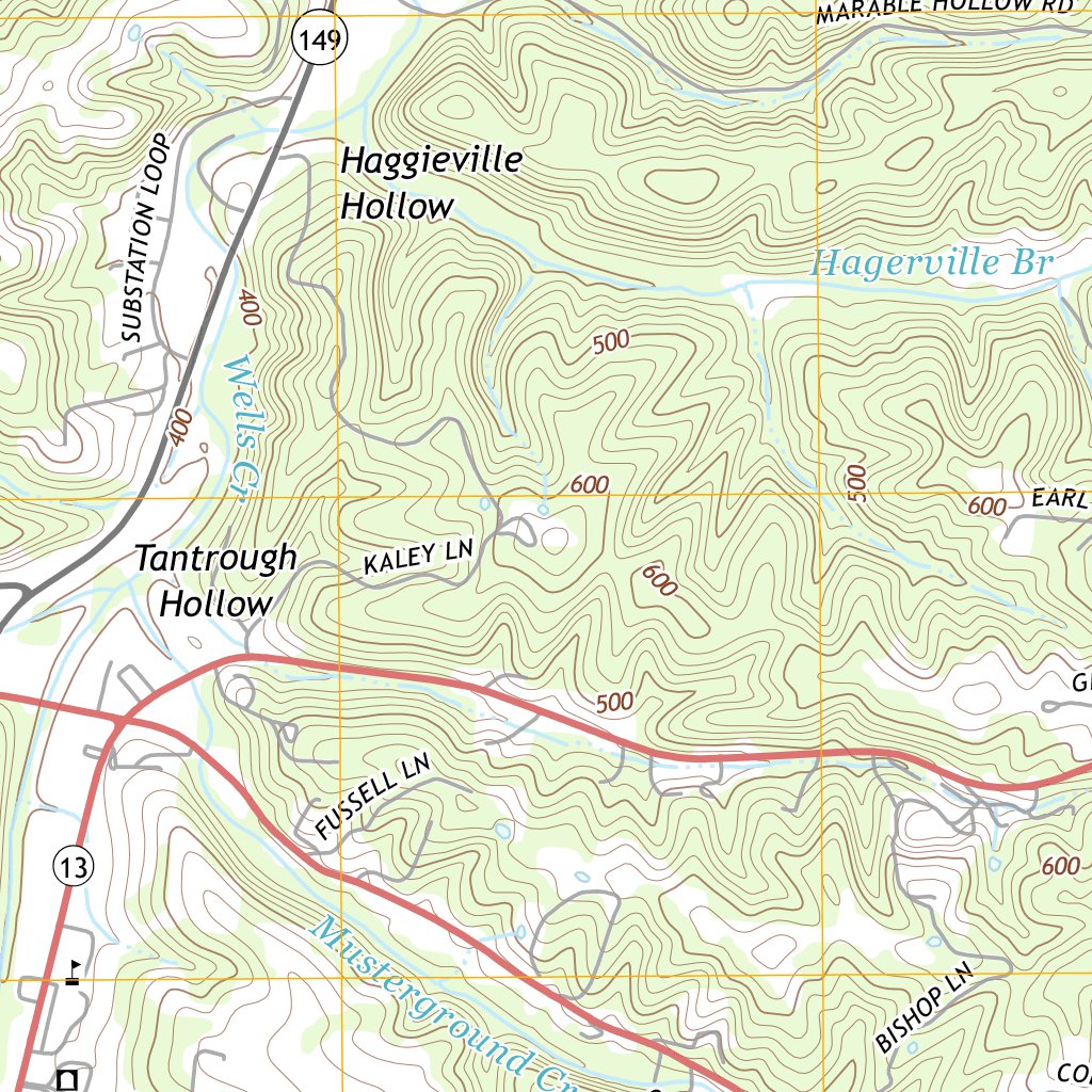 Erin, TN (2013, 24000-Scale) Map by United States Geological Survey ...