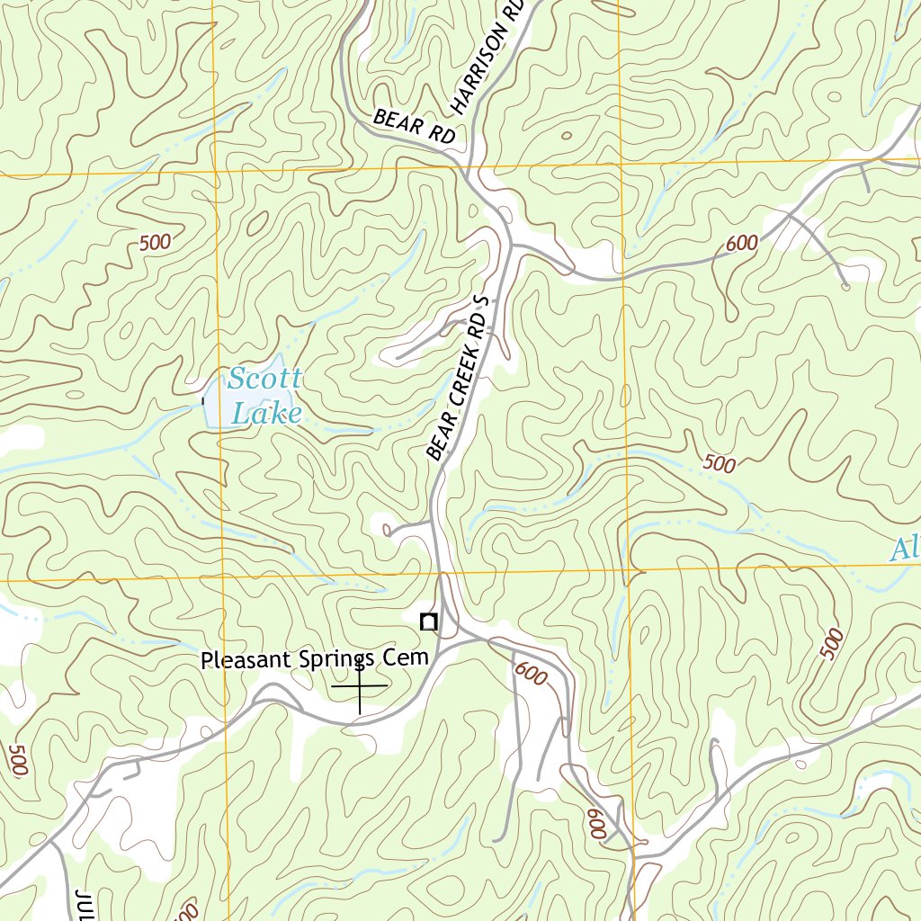 Medon, TN (2013, 24000-Scale) Map by United States Geological Survey ...