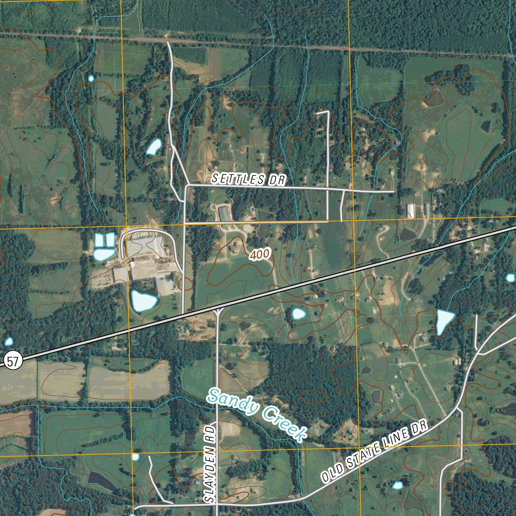 Moscow, TN (2010, 24000-Scale) Map by United States Geological Survey ...