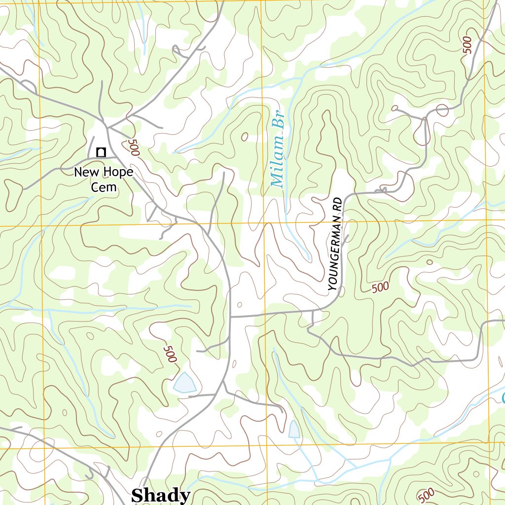 Reagan, TN (2013, 24000-Scale) Map by United States Geological Survey ...