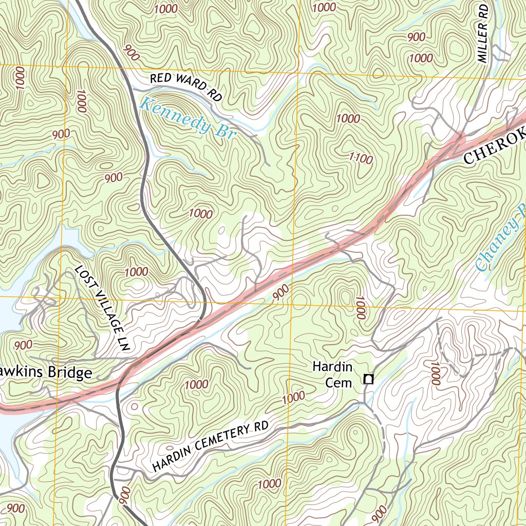 Vonore, TN (2013, 24000-Scale) Map by United States Geological Survey ...