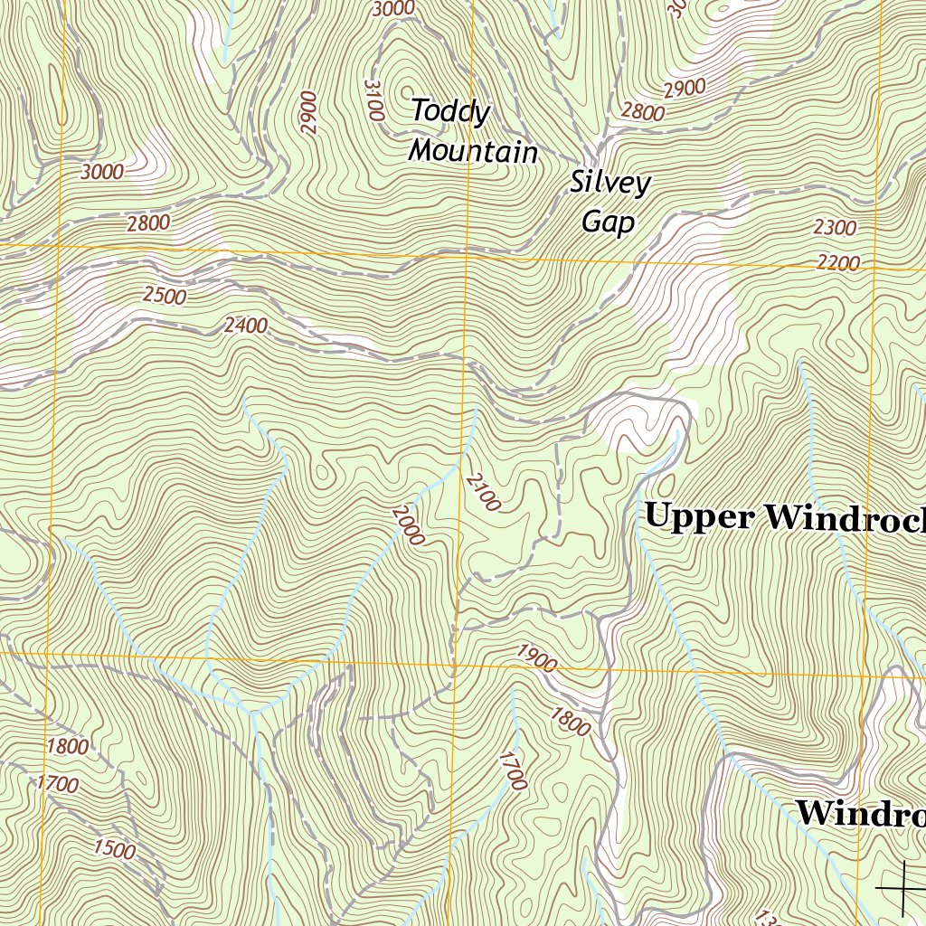 Windrock, TN (2013, 24000-Scale) Map by United States Geological Survey ...