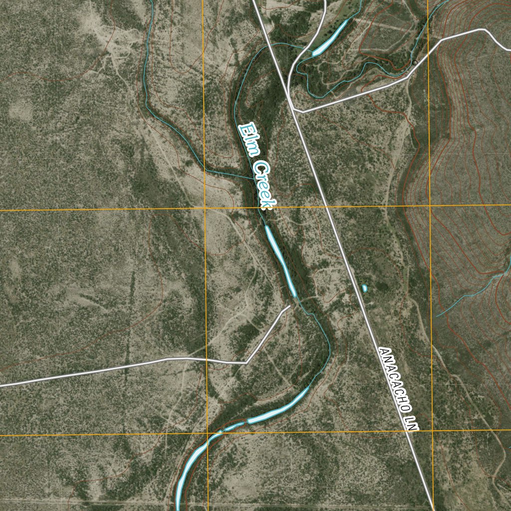 Anacacho, TX (2010, 24000-Scale) Map by United States Geological Survey ...
