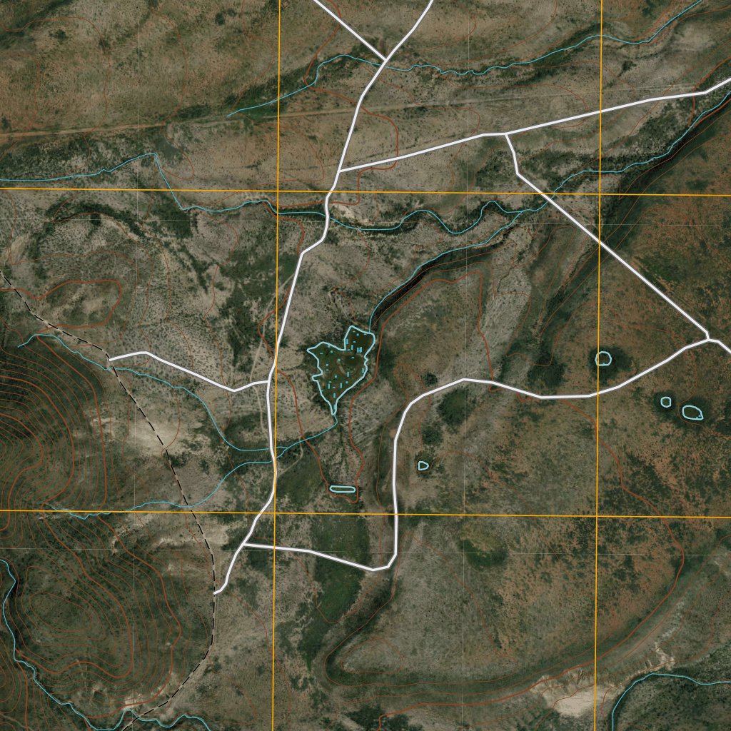 Antelope Flat, TX (2010, 24000-Scale) Map by United States Geological ...