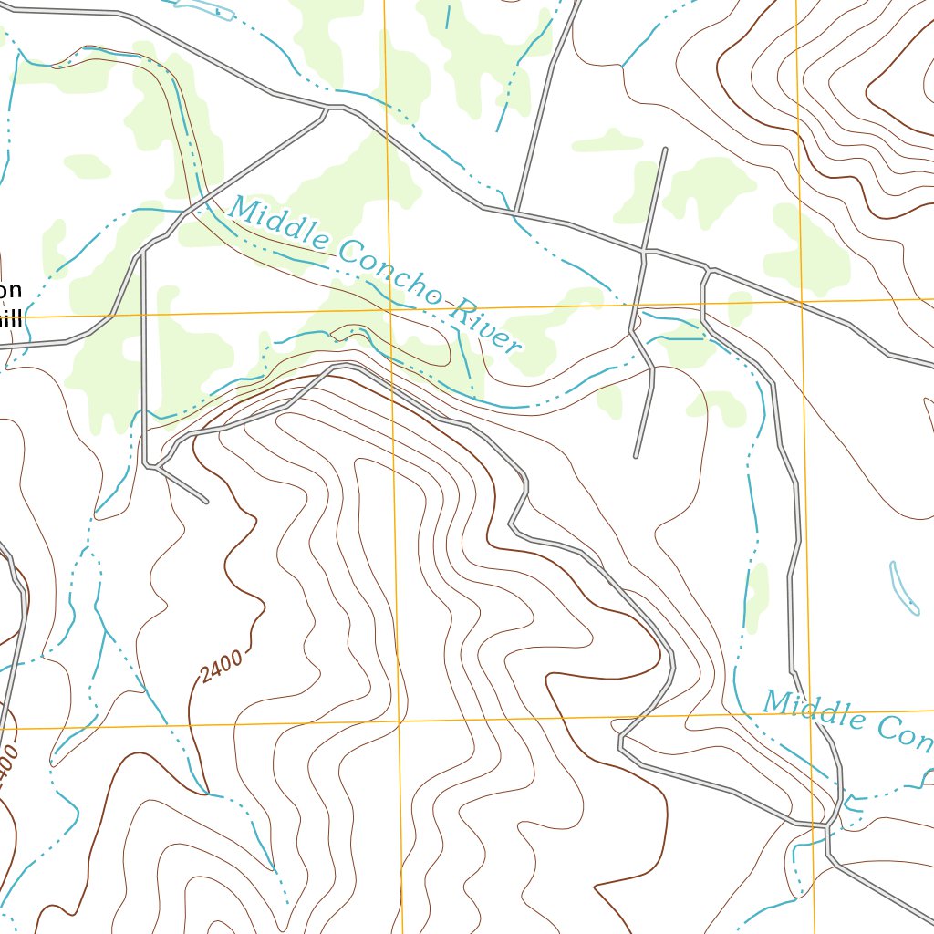 Causey Draw, TX (2012, 24000-Scale) Map by United States Geological ...