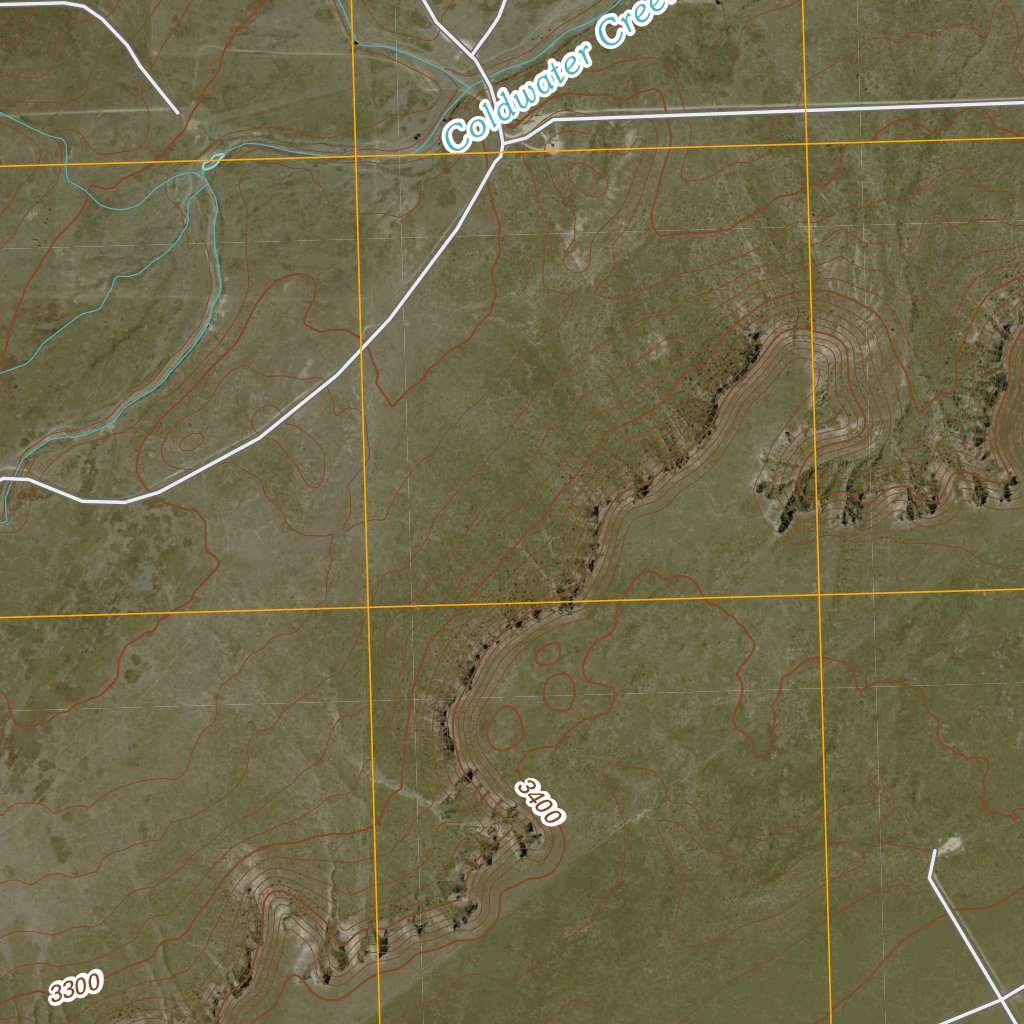 Coldwater Creek, TX (2010, 24000-Scale) Map by United States Geological ...