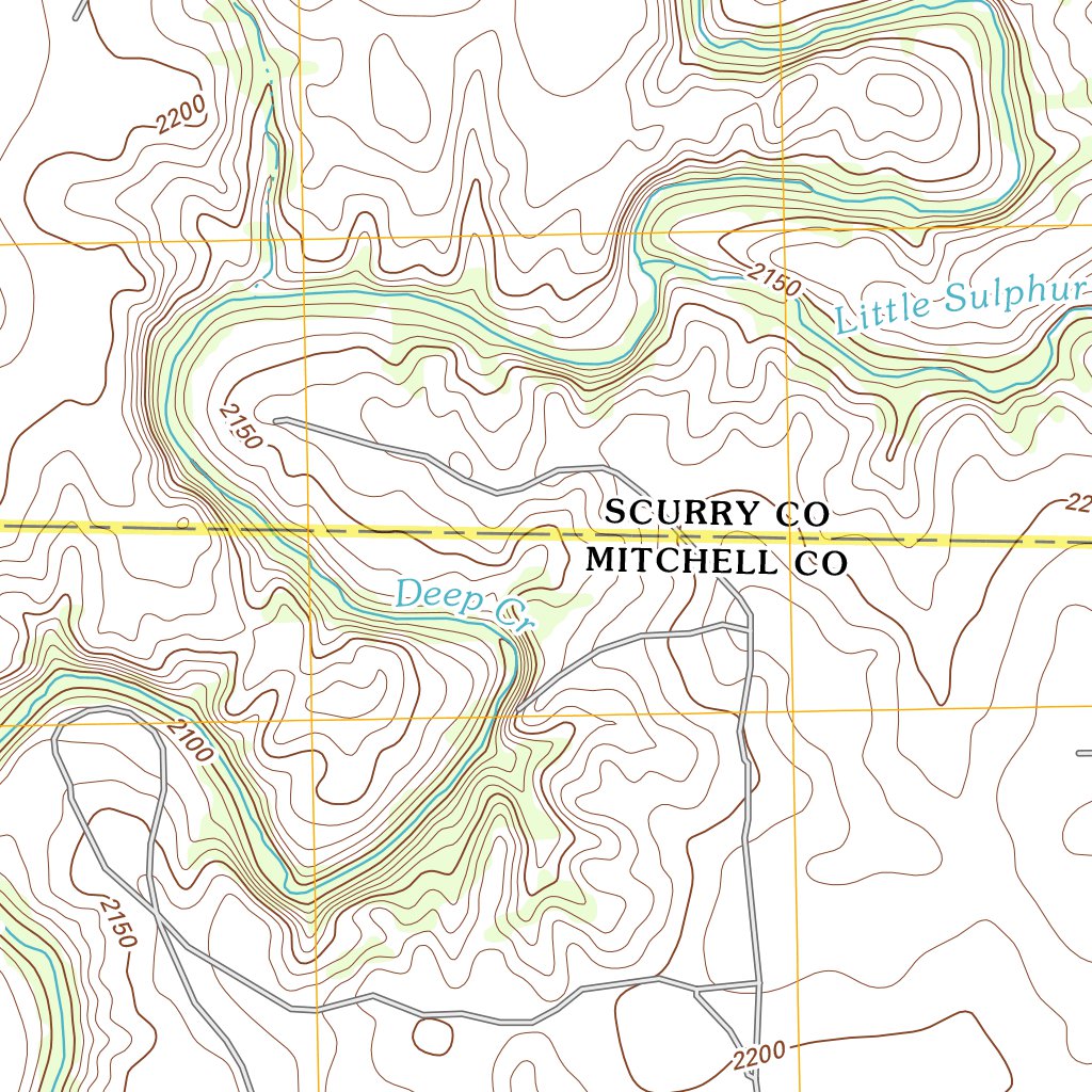 Dunn, TX (2012, 24000-Scale) Map by United States Geological Survey ...