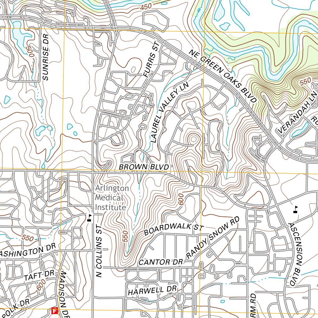 Euless, TX (2013, 24000-Scale) Map by United States Geological Survey ...