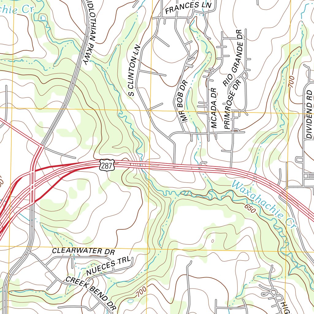 Midlothian, TX (2012, 24000-Scale) Map by United States Geological ...