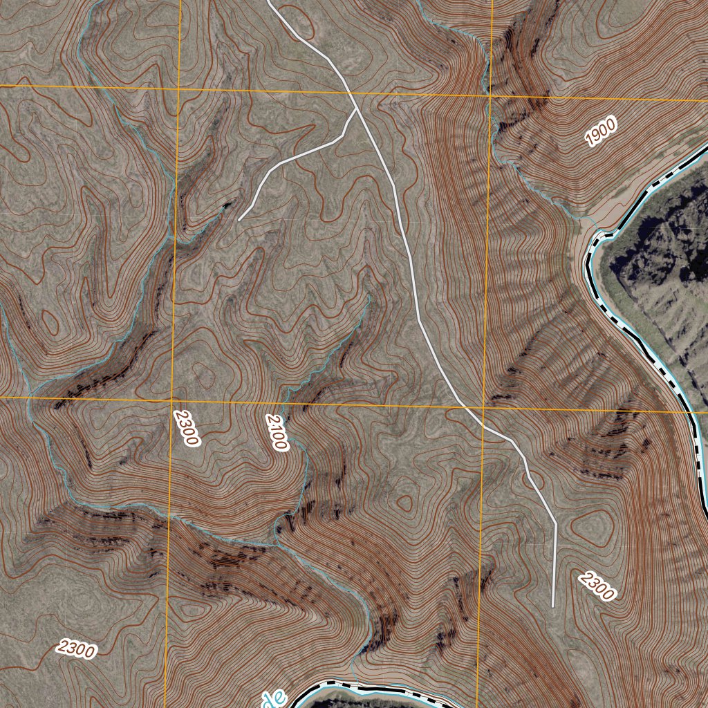Panther Gulch West, TX (2010, 24000-Scale) Map by United States ...